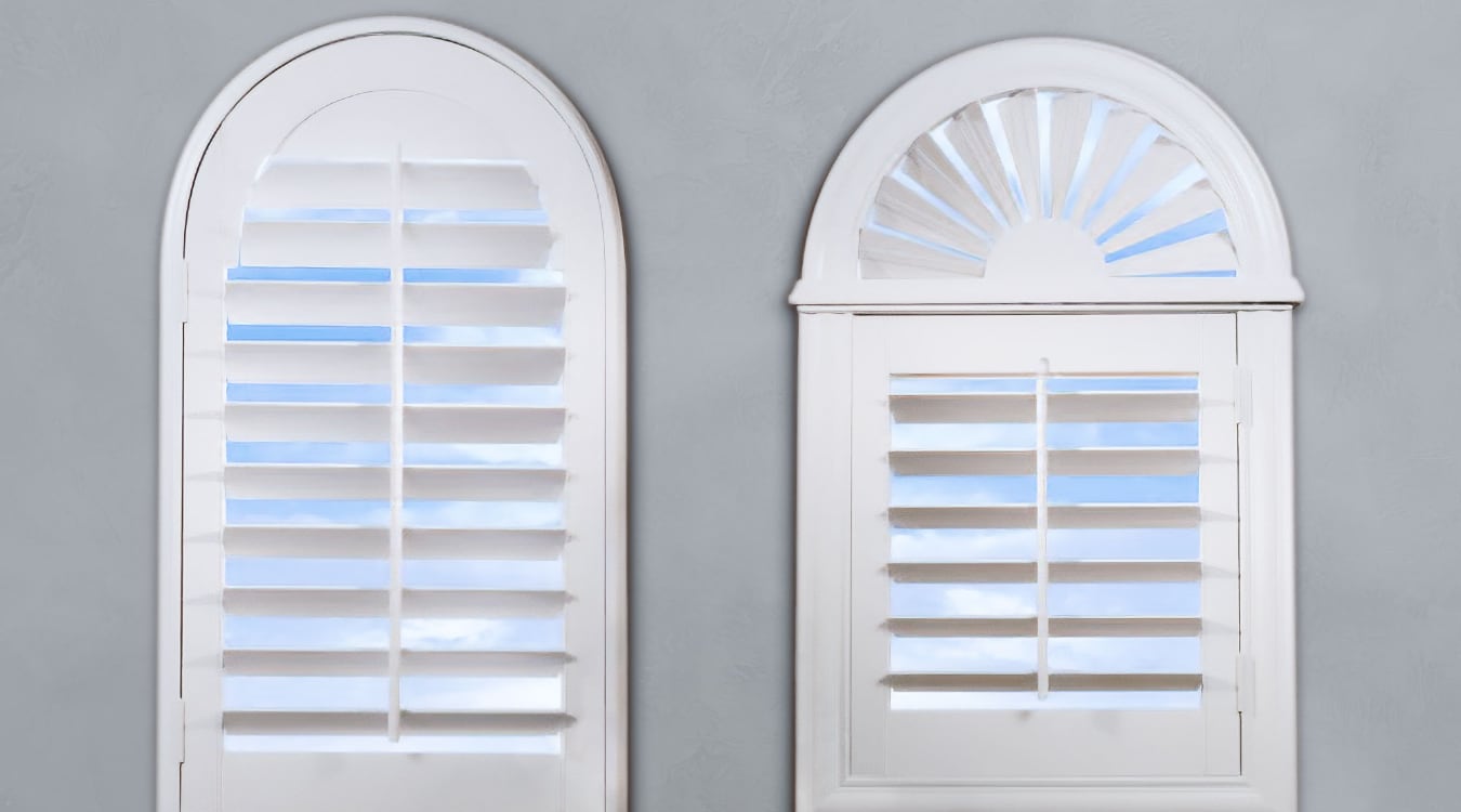 Find The Best Window Treatment for Unique Windows | Sunburst Shutters ...